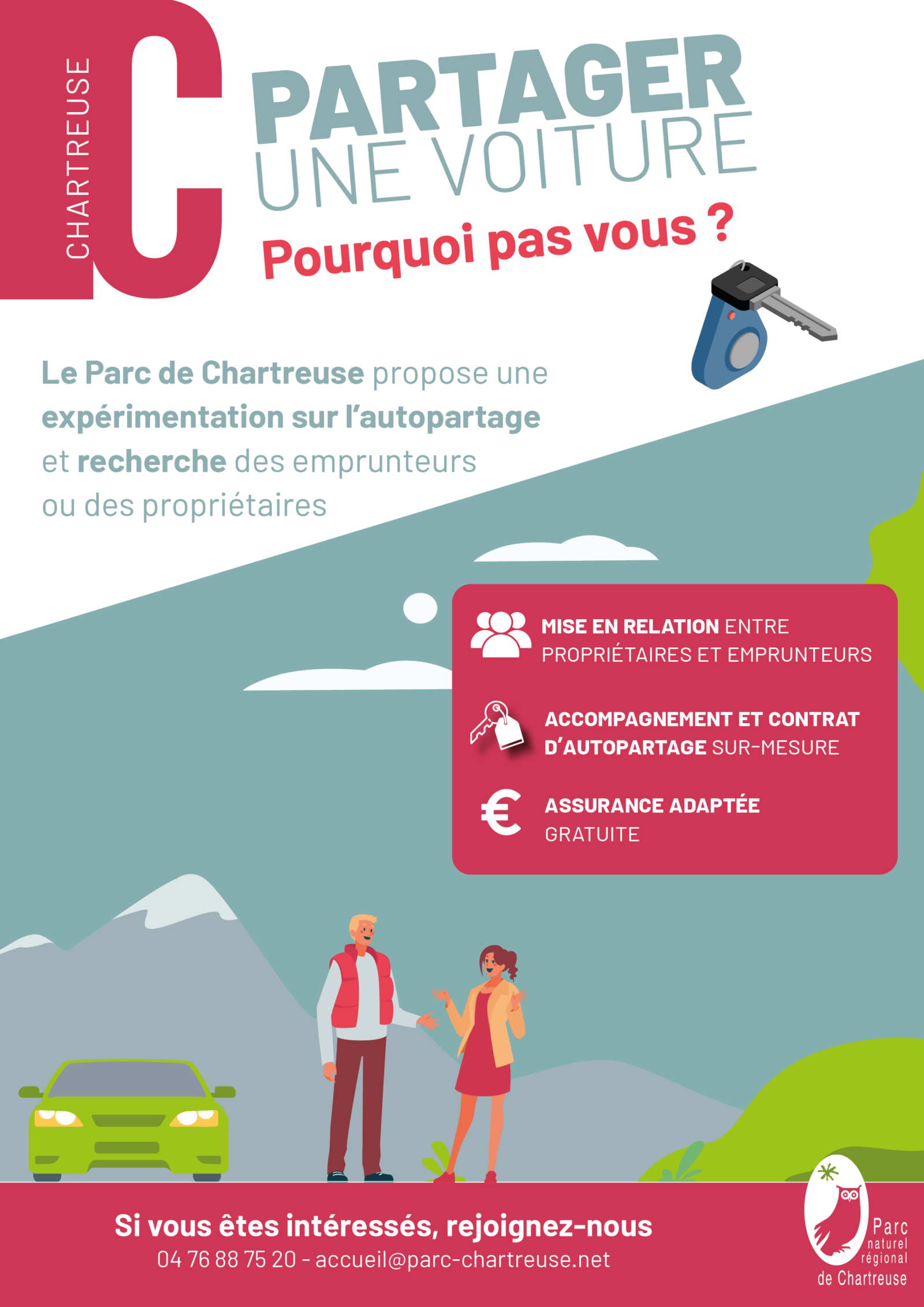 L’autopartage entre particuliers - PNR Chartreuse